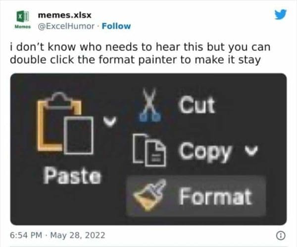 30 Microsoft Excel Memes You’ll Understand if You Always Forget How to ...