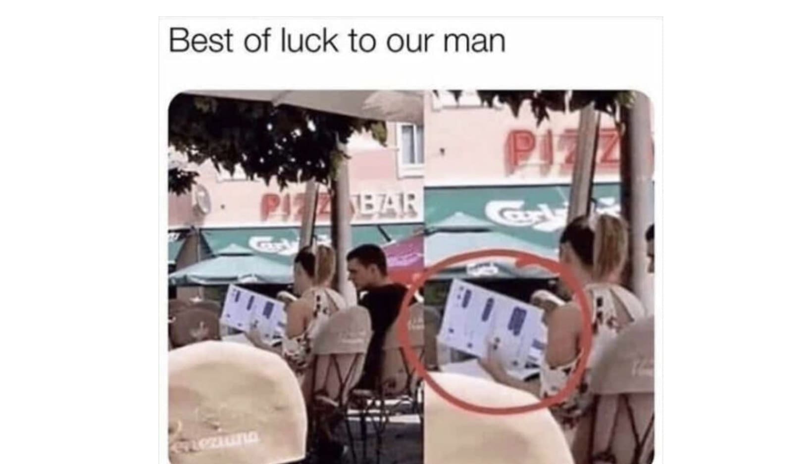 Giant Red Circles Pointing Out the Obvious Are Oddly Engaging (29 Pics)