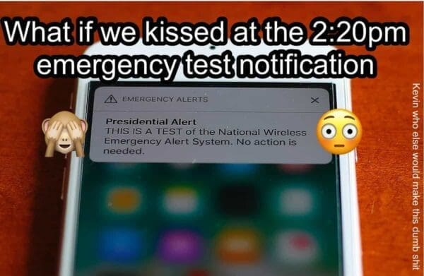 20 Hilarious Reactions: America's National Alert Test Unleashes Memes ...