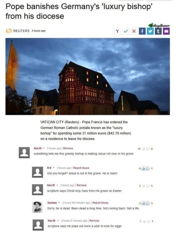 Ken M: 40 Hilarious Comment Interactions with the Internet's Legendary ...