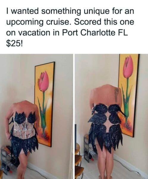 45 Funny Dress Fails That Are a Straight up Design Disaster