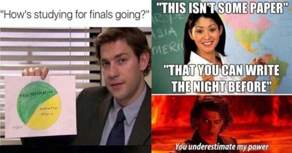 35 College Memes That Define the Student Struggle