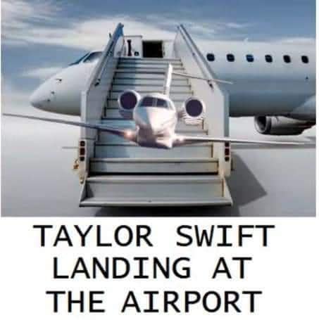 Taylor Swift Private Jet Memes - The 21 Best So Far