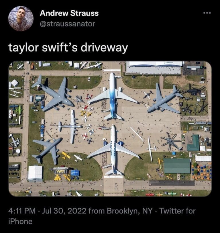 Taylor Swift Private Jet Memes - The 21 Best So Far