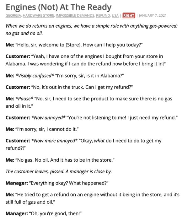 30 Horrifying Customer Service Tales That Will Make You Cringe