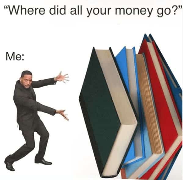 40 Book Memes for the True Bibliophiles With Stacks of Unread Books