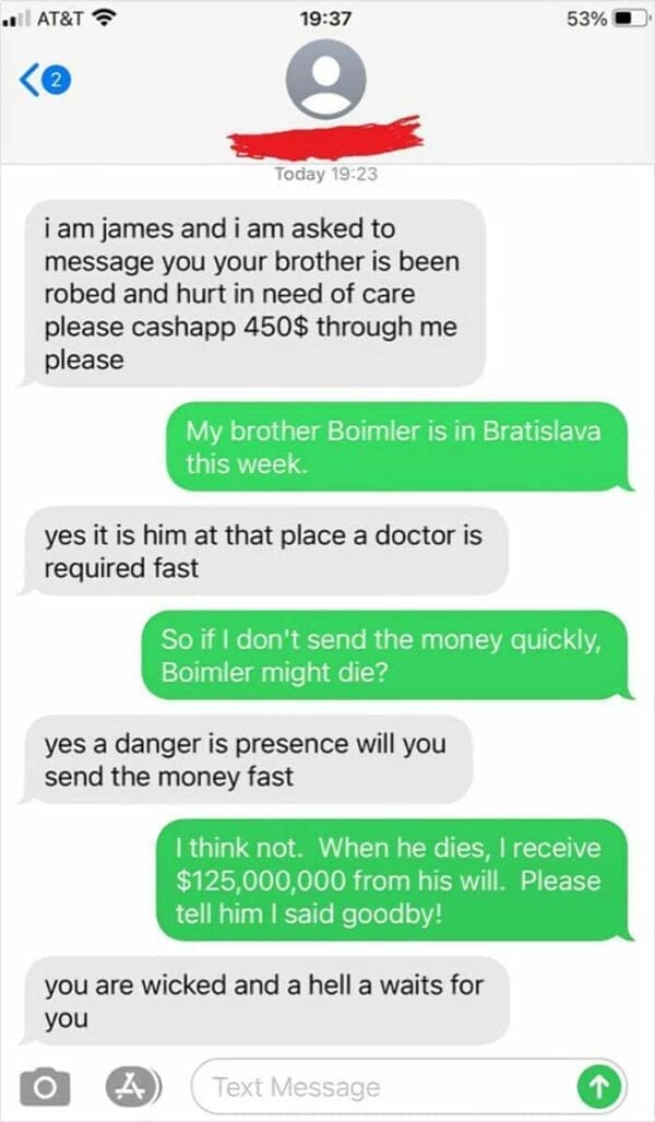 Funny Scams: 27 Times People Knew The Deal