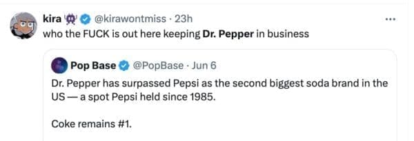 Dr Pepper Meme Dump: 30 Memes for America's New #2 Soda