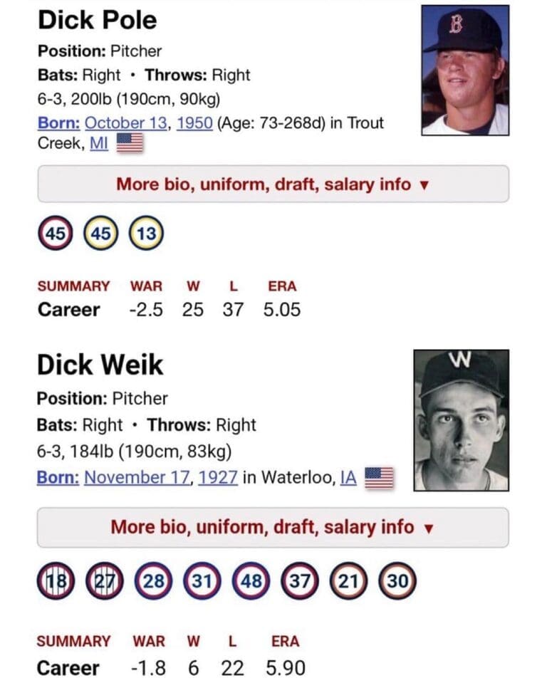 10 Crazy Baseball Player Names That Sound Fake but Are Real