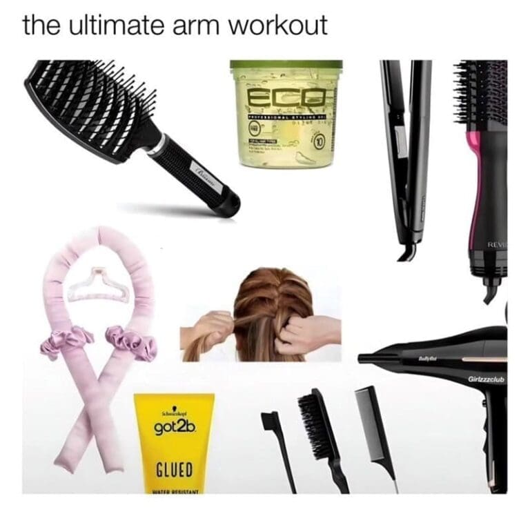 30 Hilarious Hair Care Memes for Women Battling Their Hair Daily