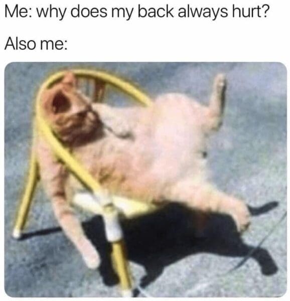 25 Lower Back Memes Every Aging Millennial Will Relate To