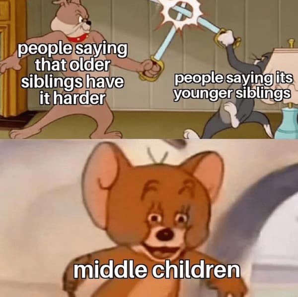 29 Middle Child Memes That Will Probably Get forgotten...like the ...