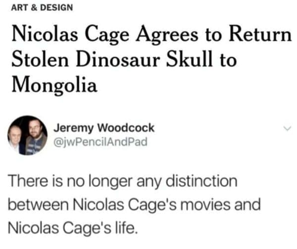 30 Nicholas Cage Memes That Will Be Gone in 60 Seconds