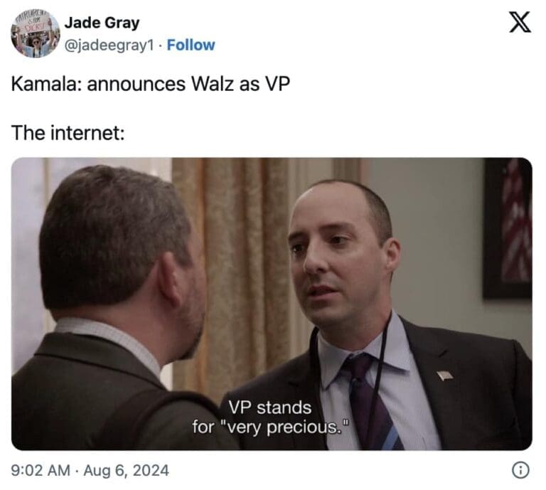Tim Walz Memes: 35 Hilarious Reactions to the VP Candidate