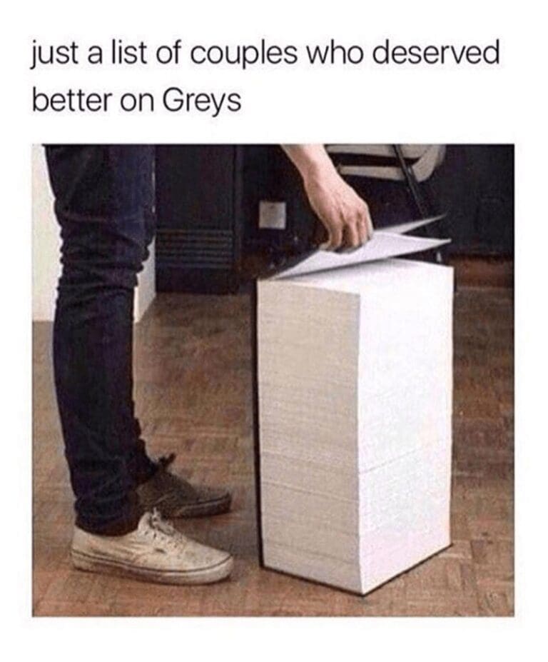 30 Grey’s Anatomy Memes for the Diehard Fans That Know It Was ...