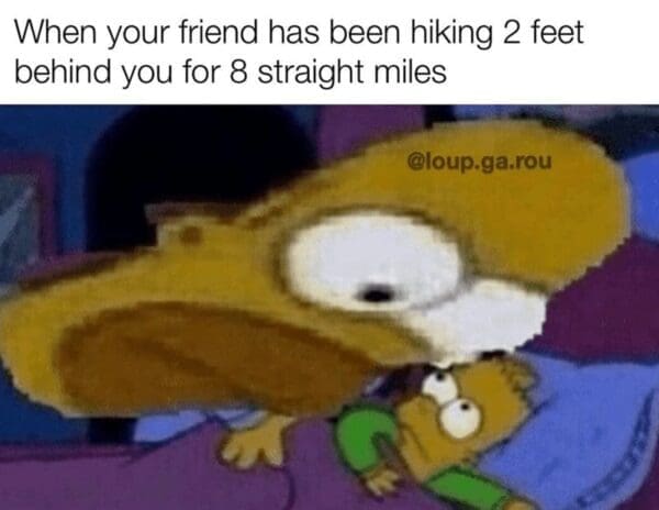 35 Funny Hiking Memes That Will (Almost) Make Trail Mix Taste Good