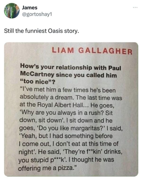 Oasis Reunion Memes: 30 Reactions to the Band's Announcement