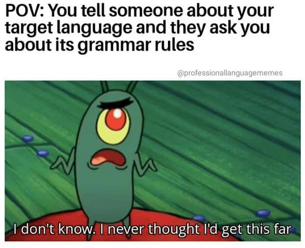 Language Memes: 40 Memes For The Multilinguals