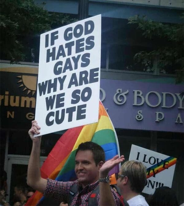 34 Wholesome Protest Signs That Spread Love Instead of Hate