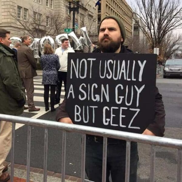 34 Wholesome Protest Signs That Spread Love Instead of Hate