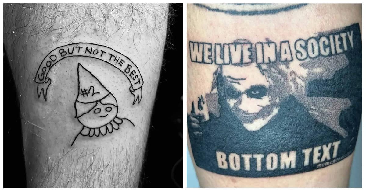 Tattoo Fails: 45 Cringey and Permanently Bad Tattoos