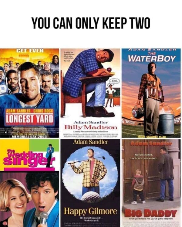 Adam Sandler Memes: 40 Nostalgic Sandler Movie Memes