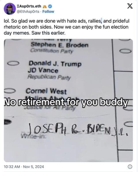 Election Day Memes: 30 Memes About Today's Vote