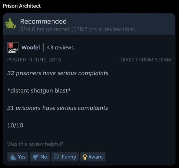 Funny Steam Reviews: 35 Reviews Every Gamer Will Appreciate