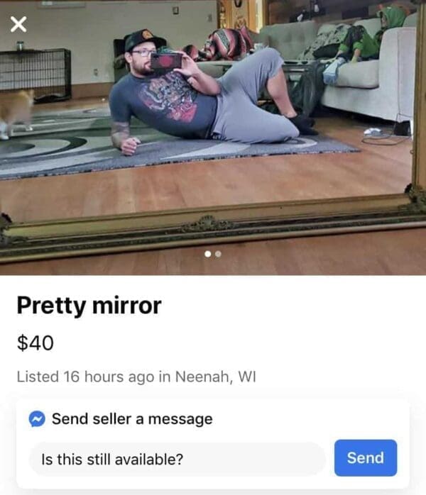 21 Times People Tried (and Failed) to Sell Mirrors Online