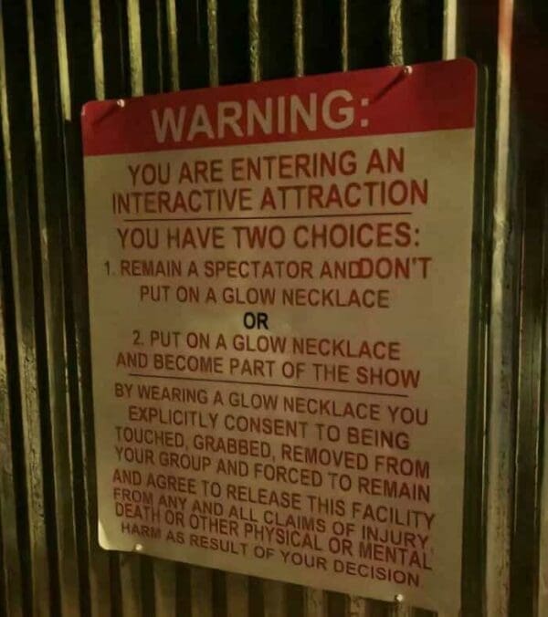 Spooky Signs: 45 Signs With Threatening Auras