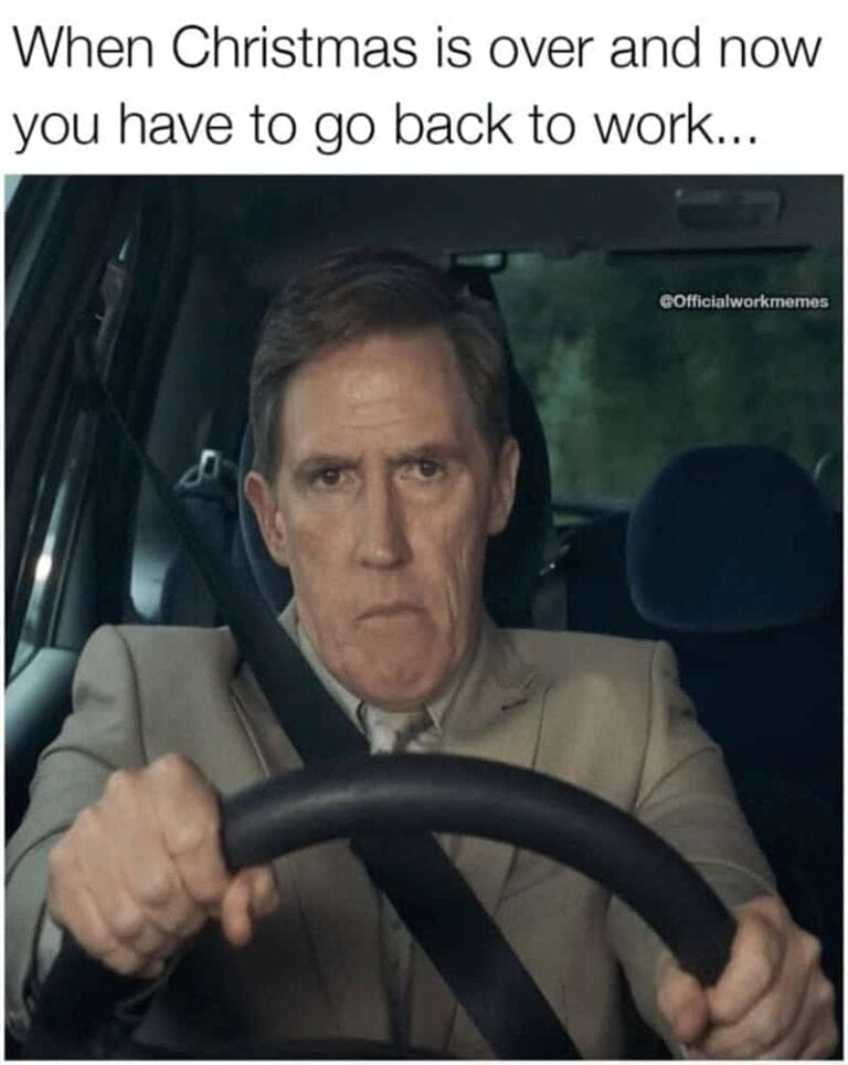 36 Burnout Memes For Anyone Running On Post-Holiday Fumes