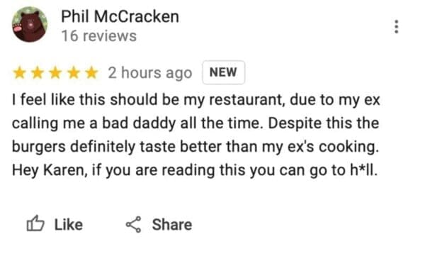 45 Funny Google Reviews Proving The Customer Isn’t Always Right