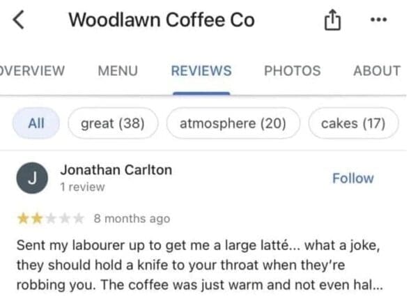 45 Funny Google Reviews Proving The Customer Isn’t Always Right