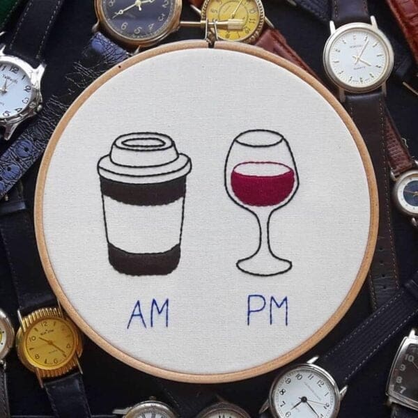 33 Hilariously Honest Funny Embroidery Patterns to Hang Shamelessly