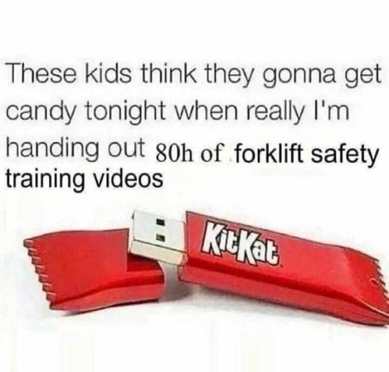 40 Forklift Memes That Your Girl Will Definitely Certify