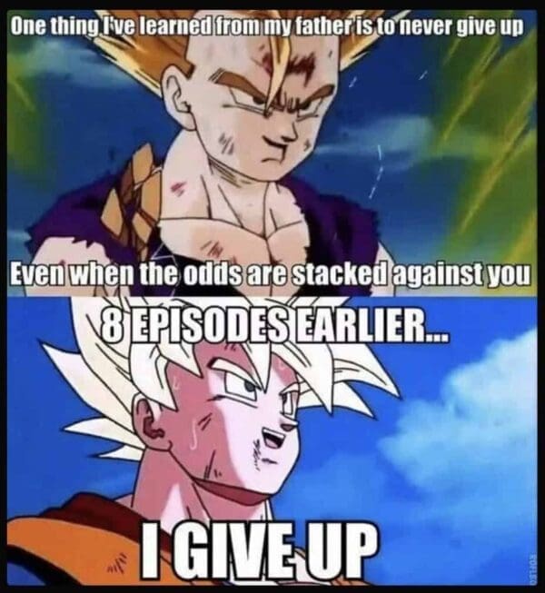 Dragon Ball Z Memes: Unleashing Super Saiyan Snark (30)