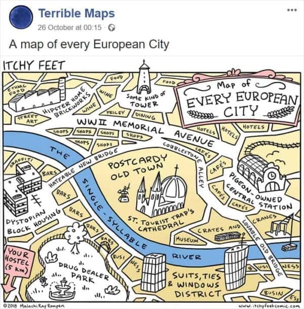 Interesting Maps: 40 Cool Maps To Satisfy Your Brain