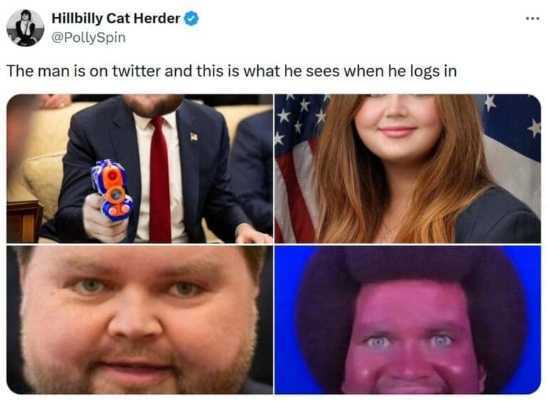 JD Vance Photoshop Memes Are the Internet’s Latest Unhinged Obsession