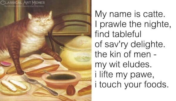 44 Funny Medieval Cat Paintings Where Artists Completely Forgot What ...