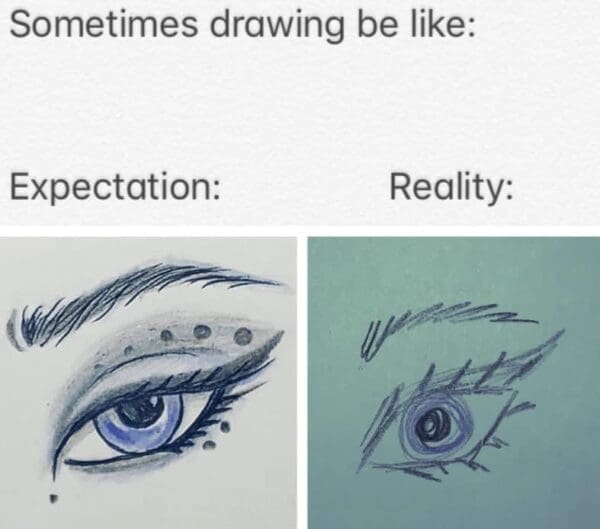 30 Relatable Drawing Memes Illustrating the Artistic Struggle