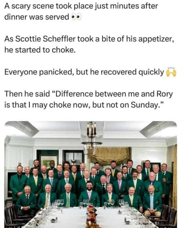 Golf Memes: 60 Memes In Honour of This Weeks 2025 Masters