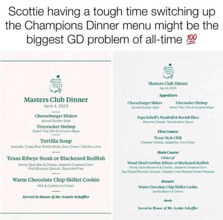 Golf Memes: 60 Memes In Honour of This Weeks 2025 Masters