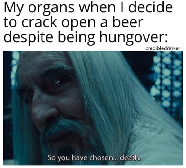 25 Hangover Memes to Rescue Your Morning After