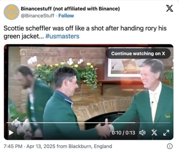 Masters Memes 2025: 35 Memes & Reactions From Augusta