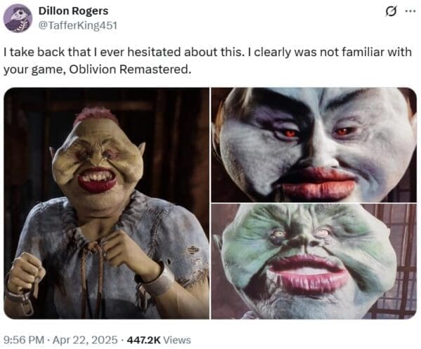 Oblivion Remastered Memes: 39 Reactions To The Bethesda Drop