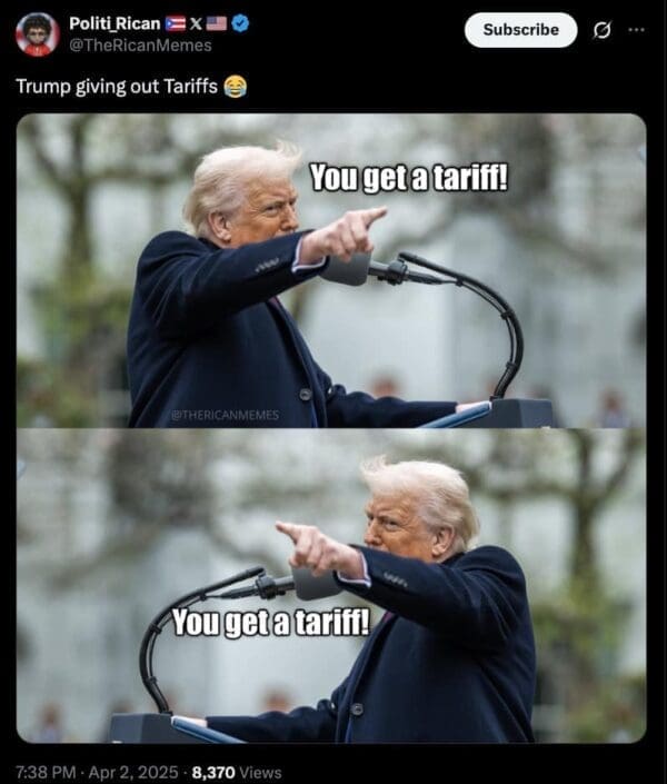 Reciprocal Tariff Memes: 30 Hilarious Trump Tariff Reactions