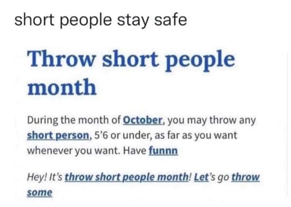 42 Short Memes for the Short Kings and Queens That Prove Good Things ...