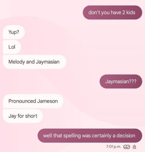 38 of the Most Uniquely Worst Kids Names That Took Creativity Too Far