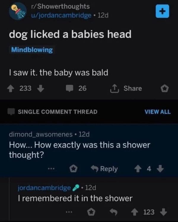 40 Bizarrely Funny Out of Context Reddit Posts