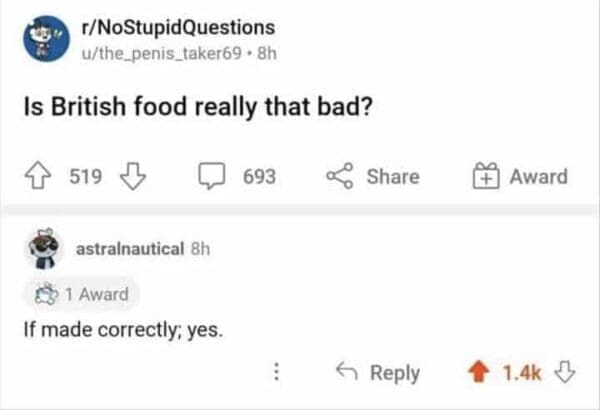 40 Bizarrely Funny Out of Context Reddit Posts